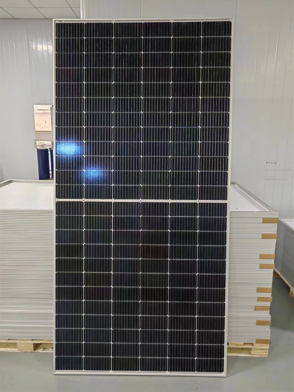 Sample Free Big Size Solar Panel 600W Mono Solar Cell Bifacial PV Module 590W 595W 605W 610W ...